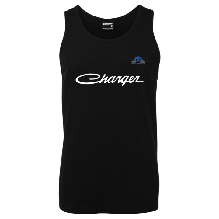 Charger Classic Logo Singlet - Mopars New Zealand - Morrinsville March ...